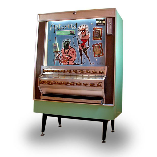 Art-o-mat - vending machines selling art - Art-Pie