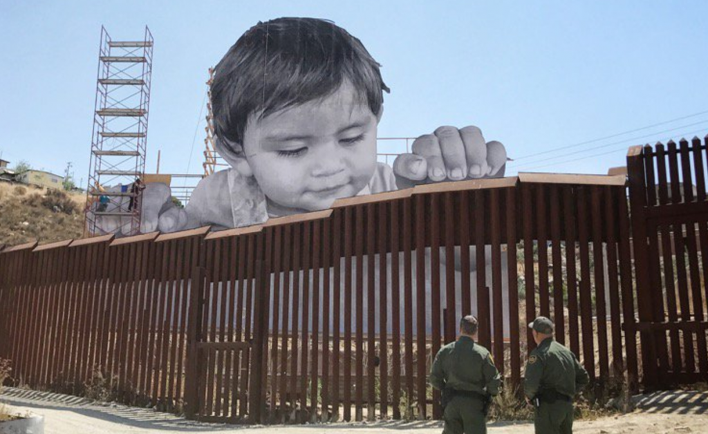 The latest JR installation is strong and powerful - Art-Pie